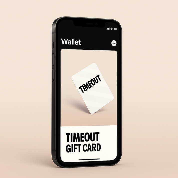 Gift Card Time Out - Timeout | Nike, Adidas, Vans, Puma